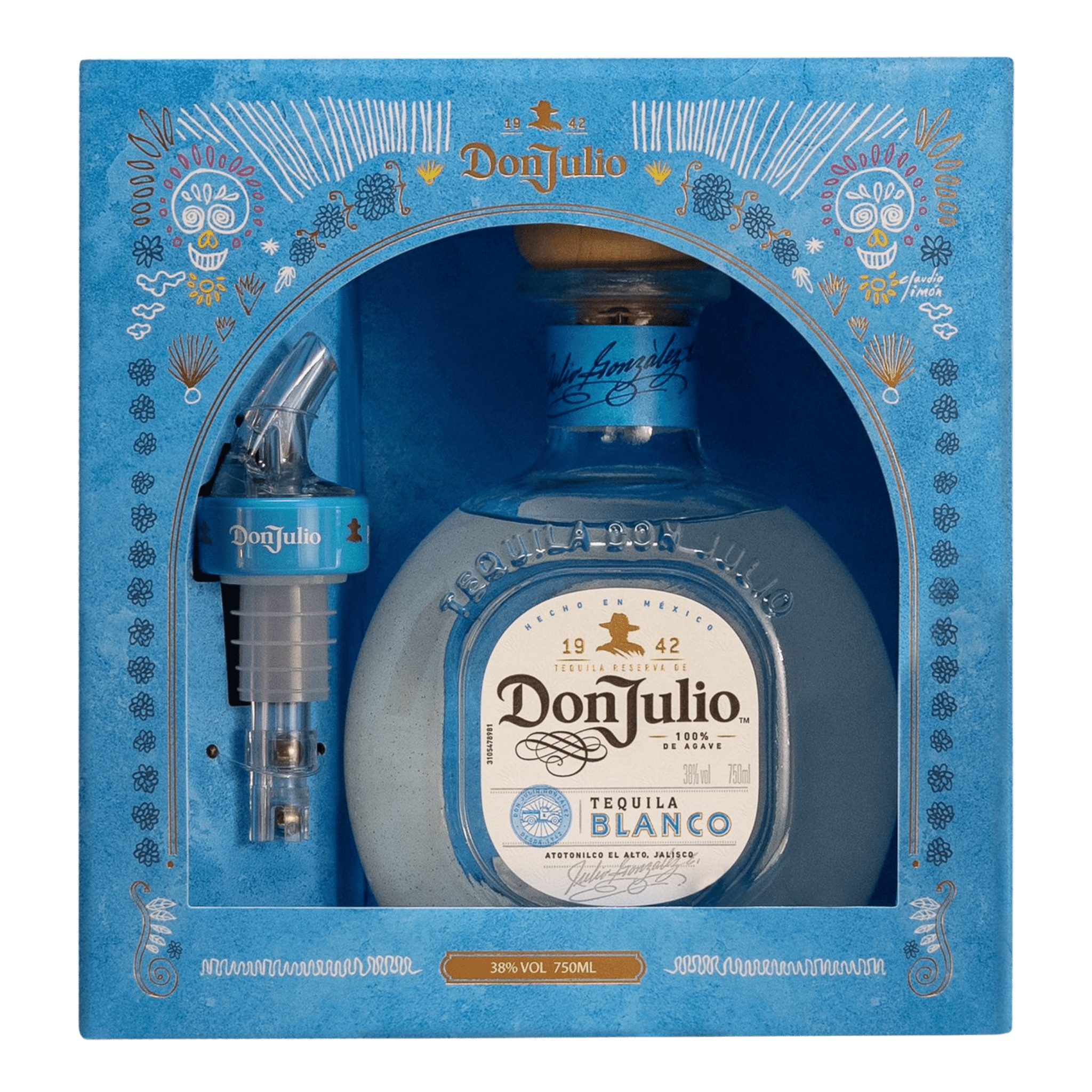 Don Julio Blanco Tequila 750ml Pourer Pack - Boozy.ph