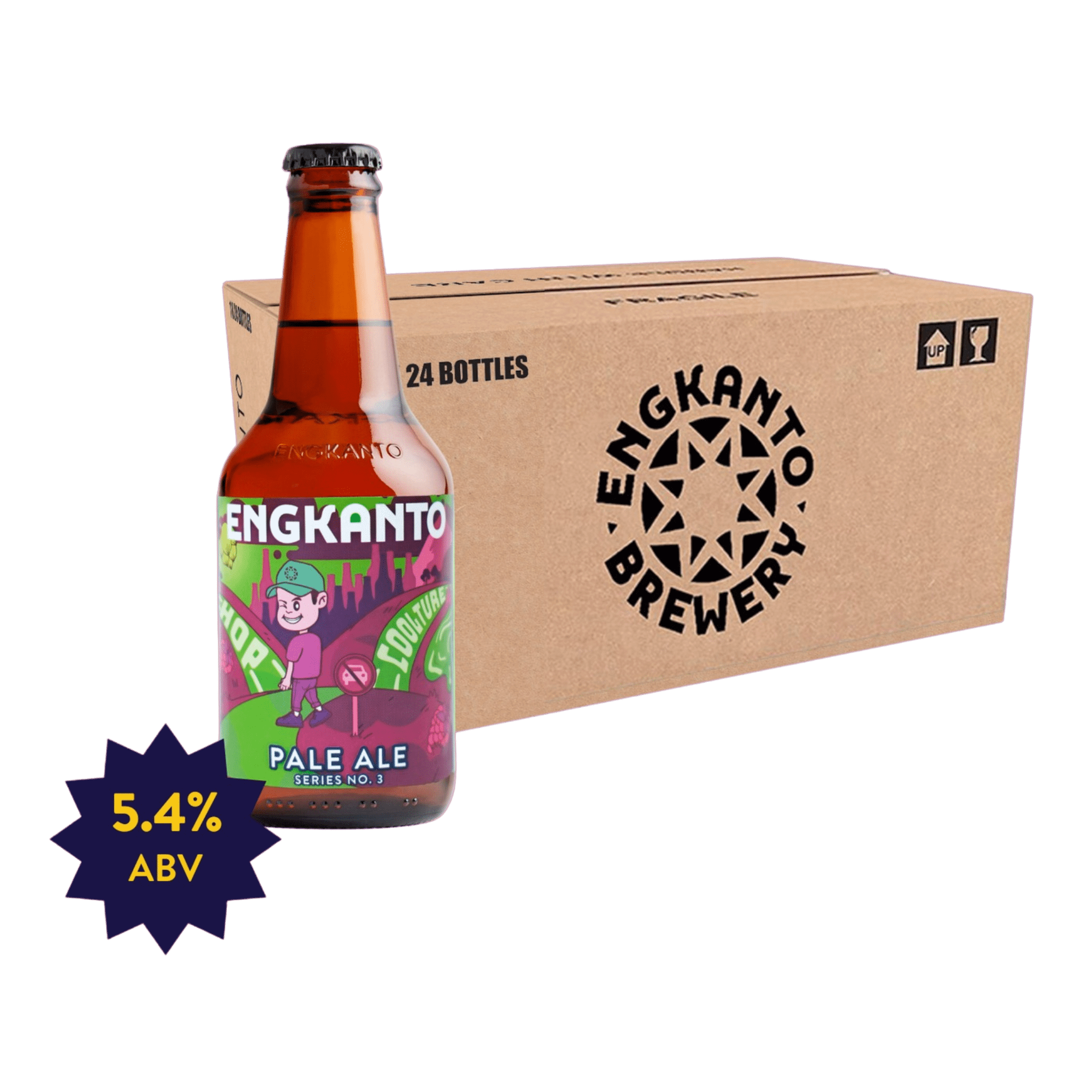 Engkanto Hop Coolture Pale Ale 330ml Bottle Case of 24 - Boozy.ph