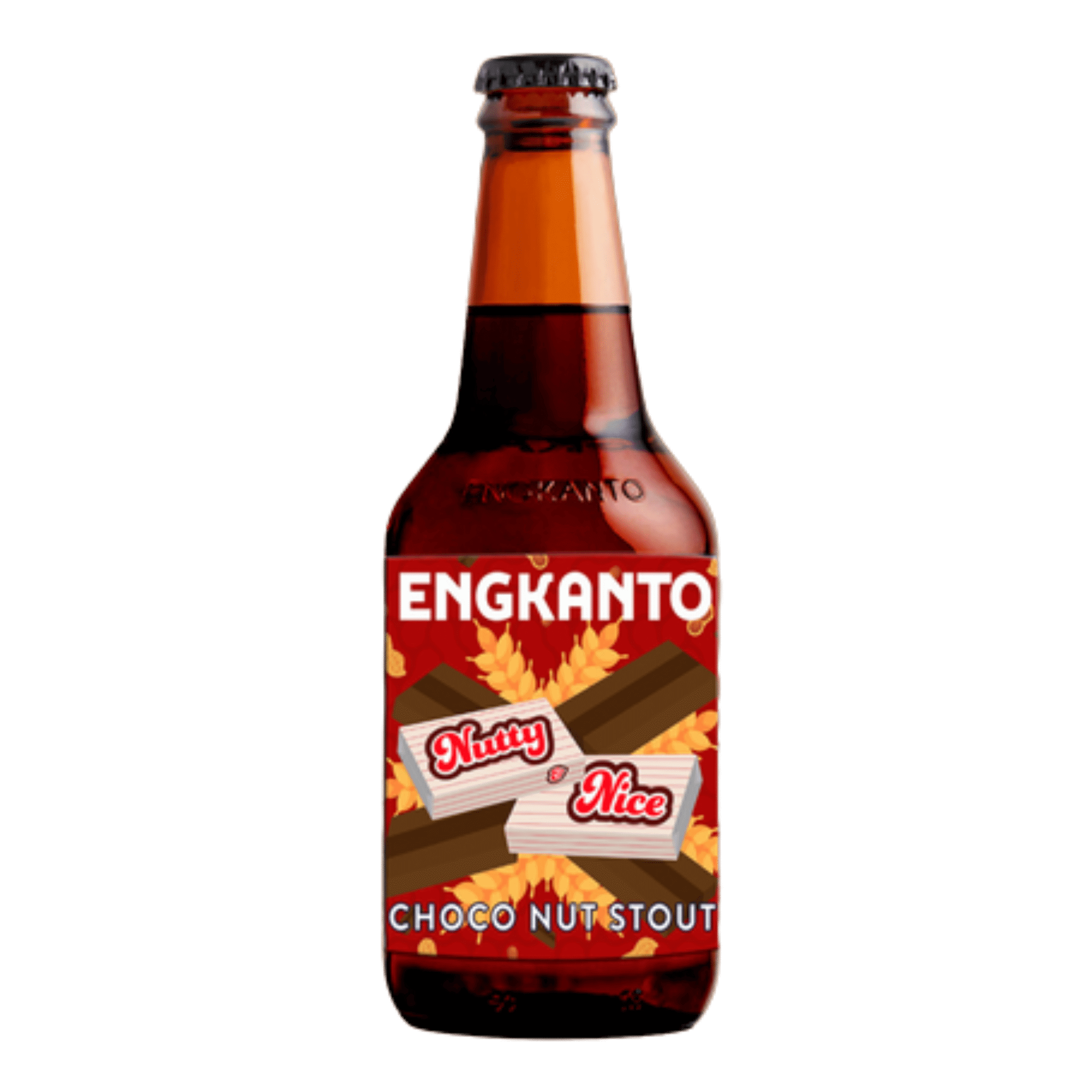 Engkanto Nutty & Nice Choco Nut Stout 330ml Bottle - Boozy.ph