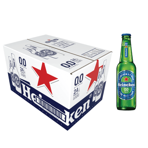 Heineken 0.0 330ml Bottle Case of 24 – Boozy.ph