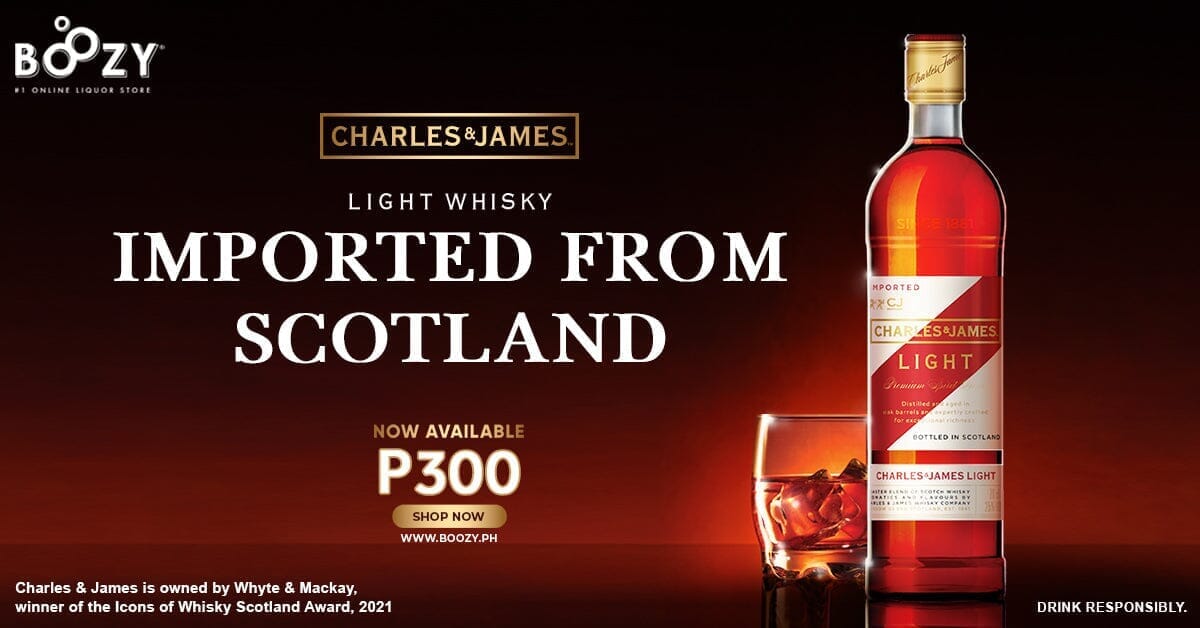 Begin your Whisky Journey with Charles & James Light (Only ₱300)