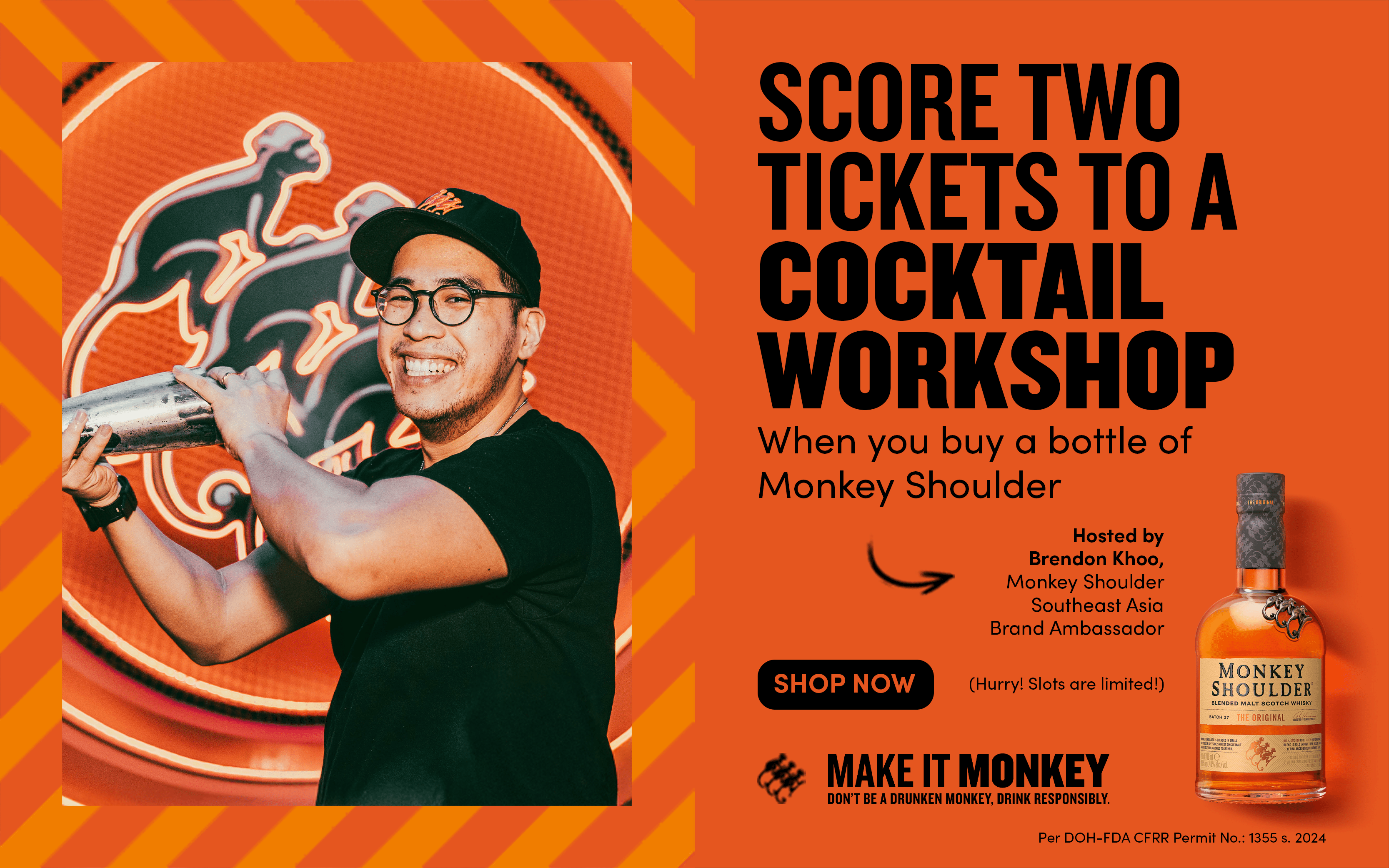 People are Rushing to Join the Monkey Shoulder Cocktail Class, Here's