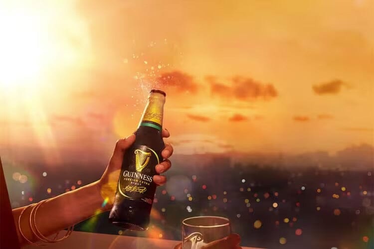 Guinness Extra Stout Now on Boozy