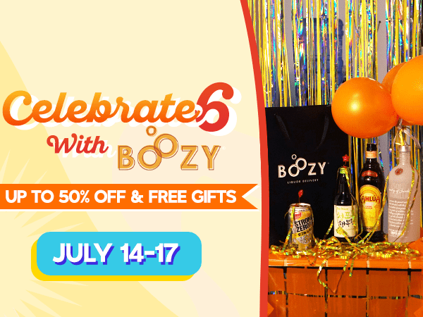 Celebrate 6 with Boozy - Boozy.ph