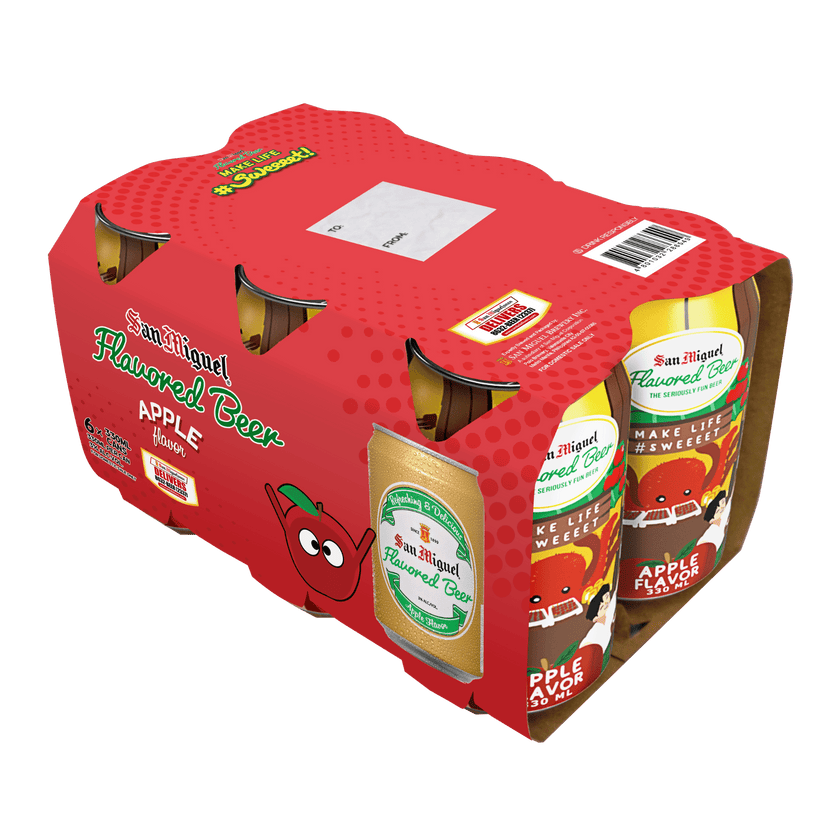 San Miguel Apple Can 6-Pack - Boozy.ph