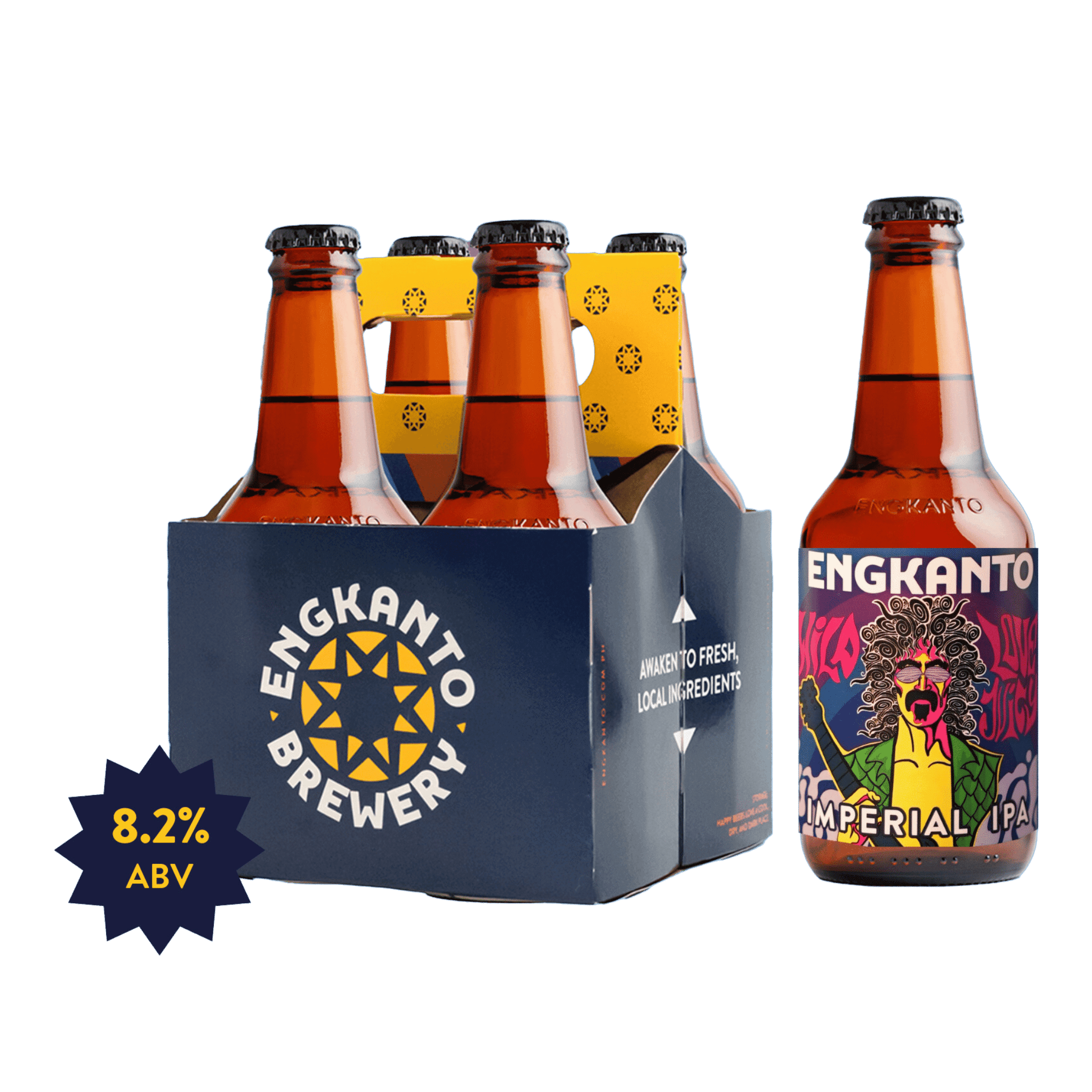 Engkanto Wild Love Juicy Imperial IPA 330ml Bottle 4-Pack - Boozy.ph
