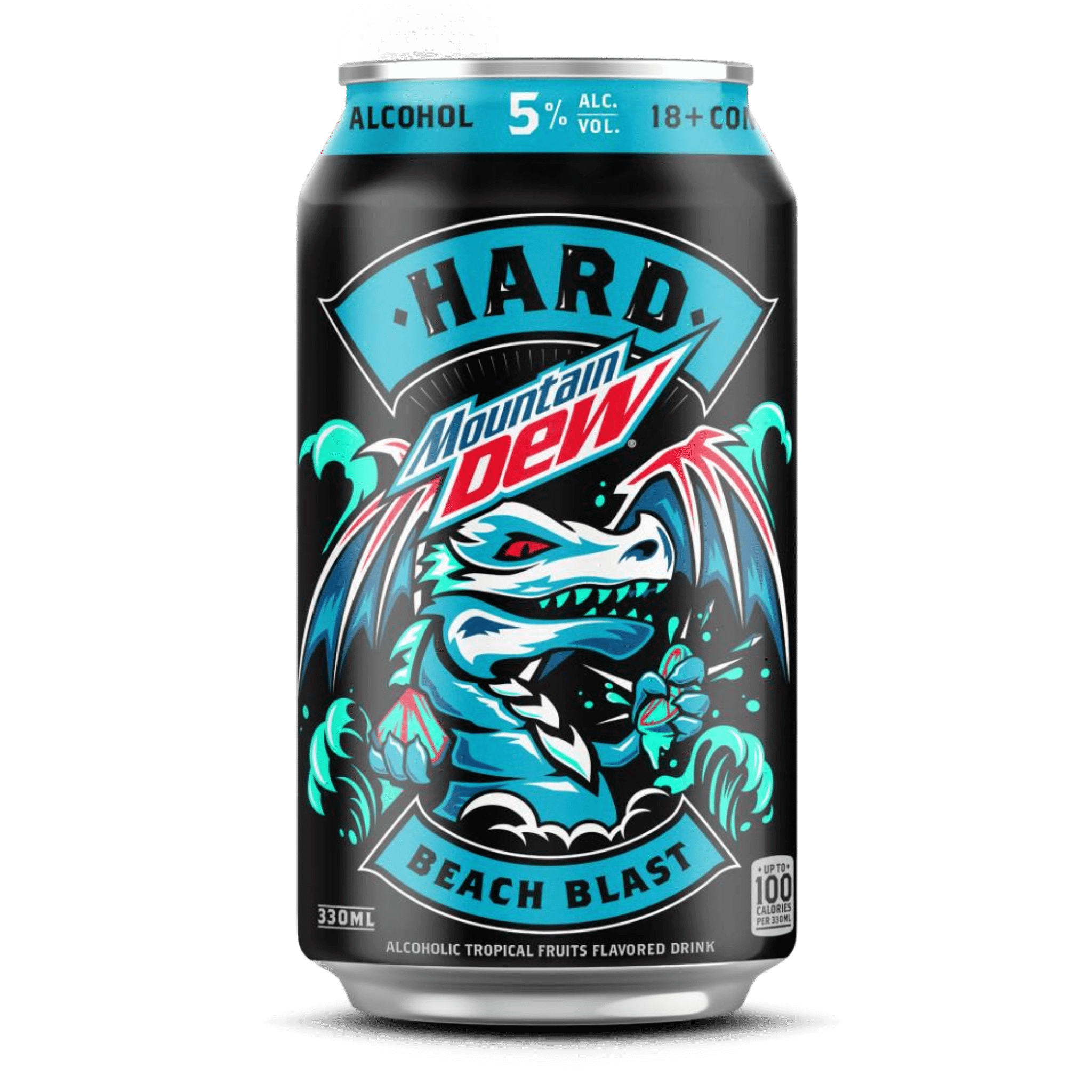 Hard Mountain Dew Beach Blast 330ml Can - Boozy.ph
