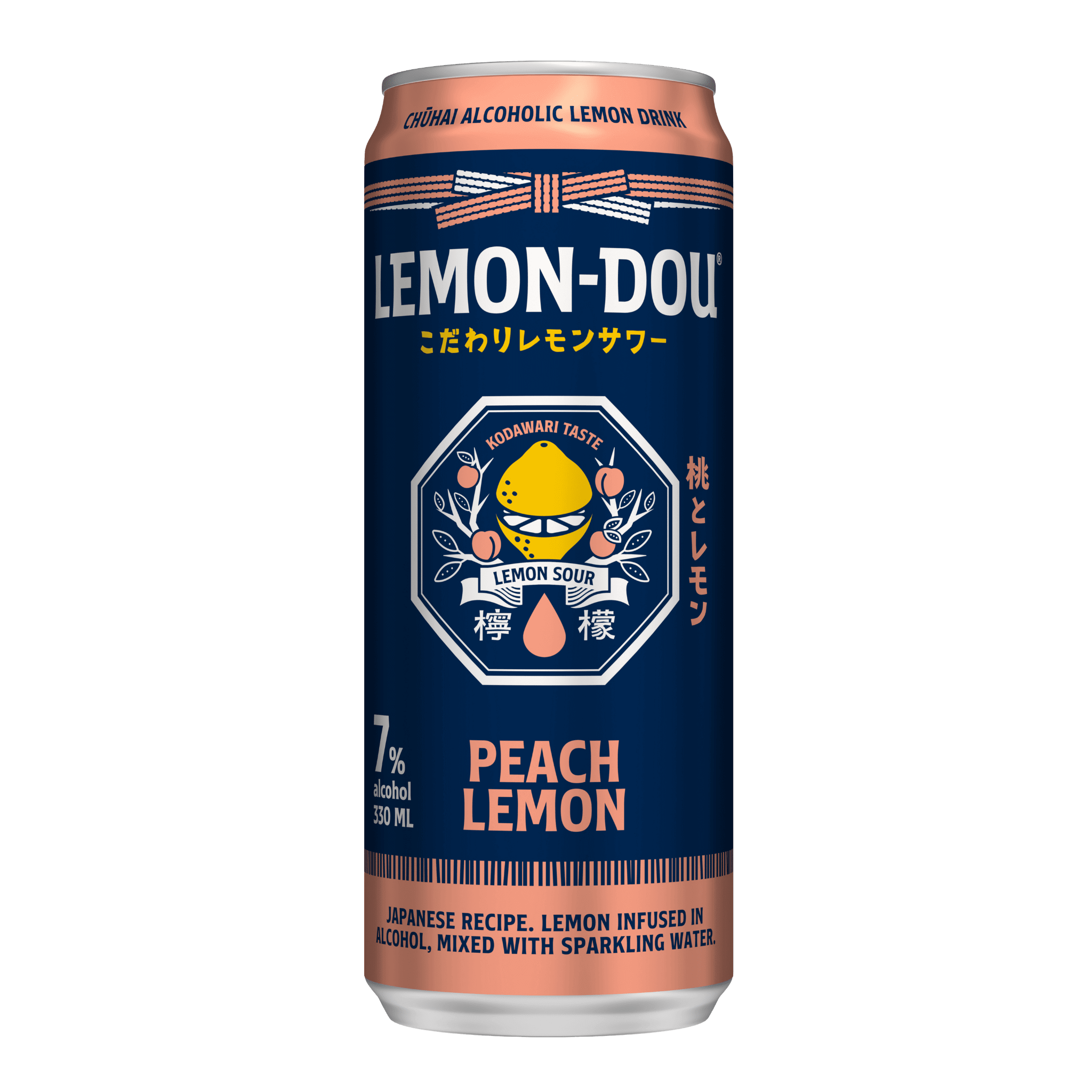 Lemon-dou Peach Lemon 330ml - Boozy.ph