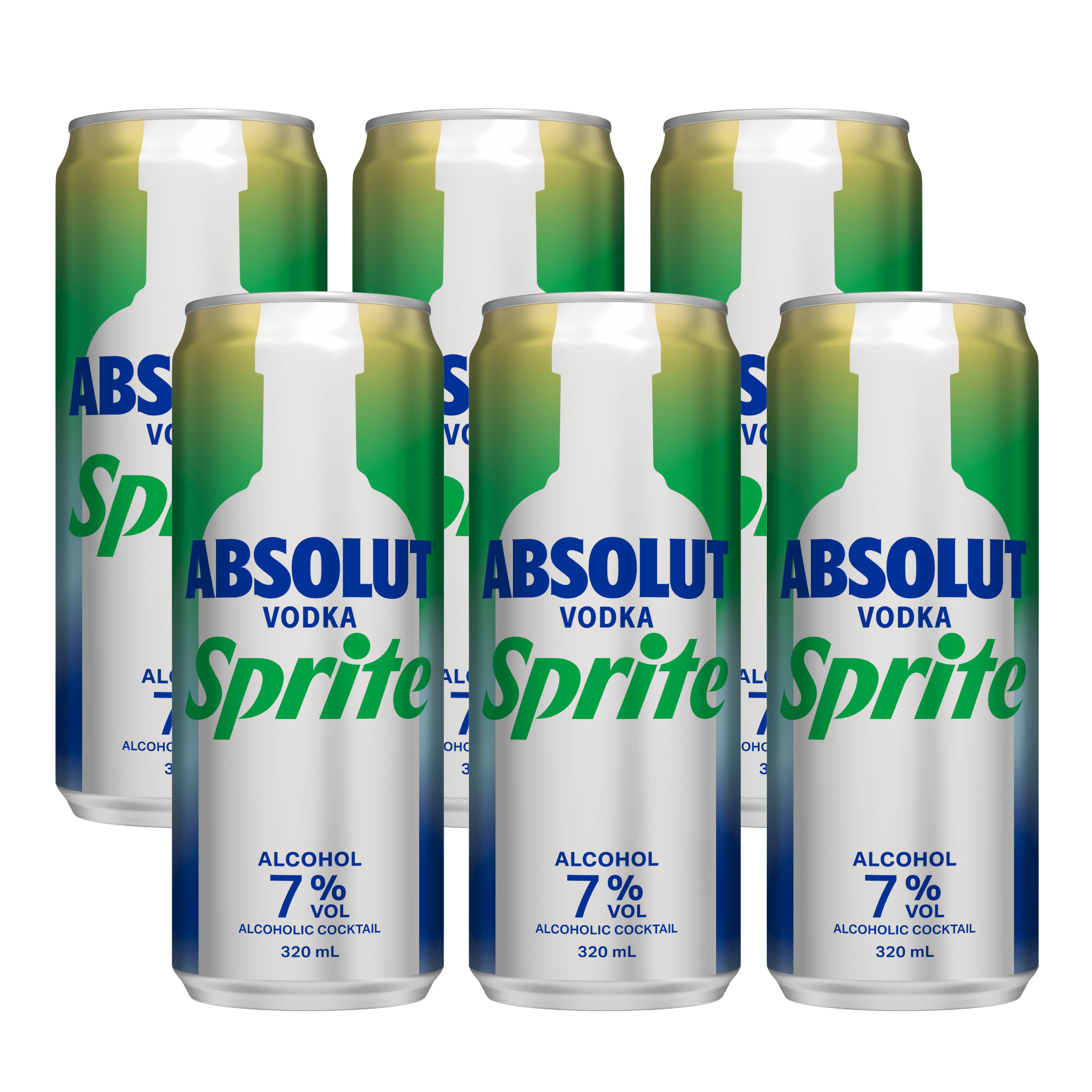 Absolut Vodka & Sprite 250ml Bundle of 6 - Boozy.ph