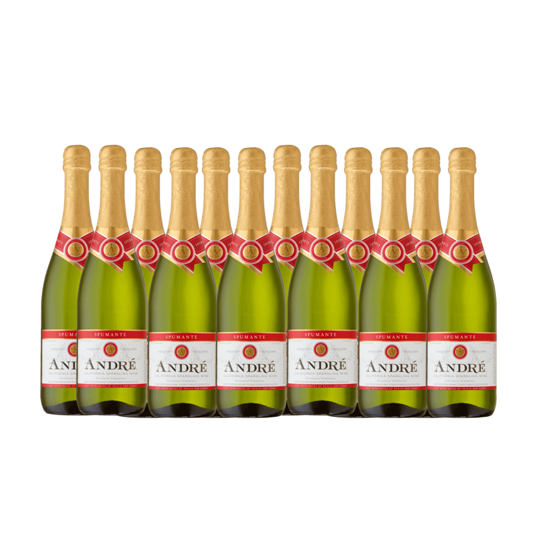 Andre Spumante California Sparkling Wine 750ml Bundle of 12 - Boozy.ph