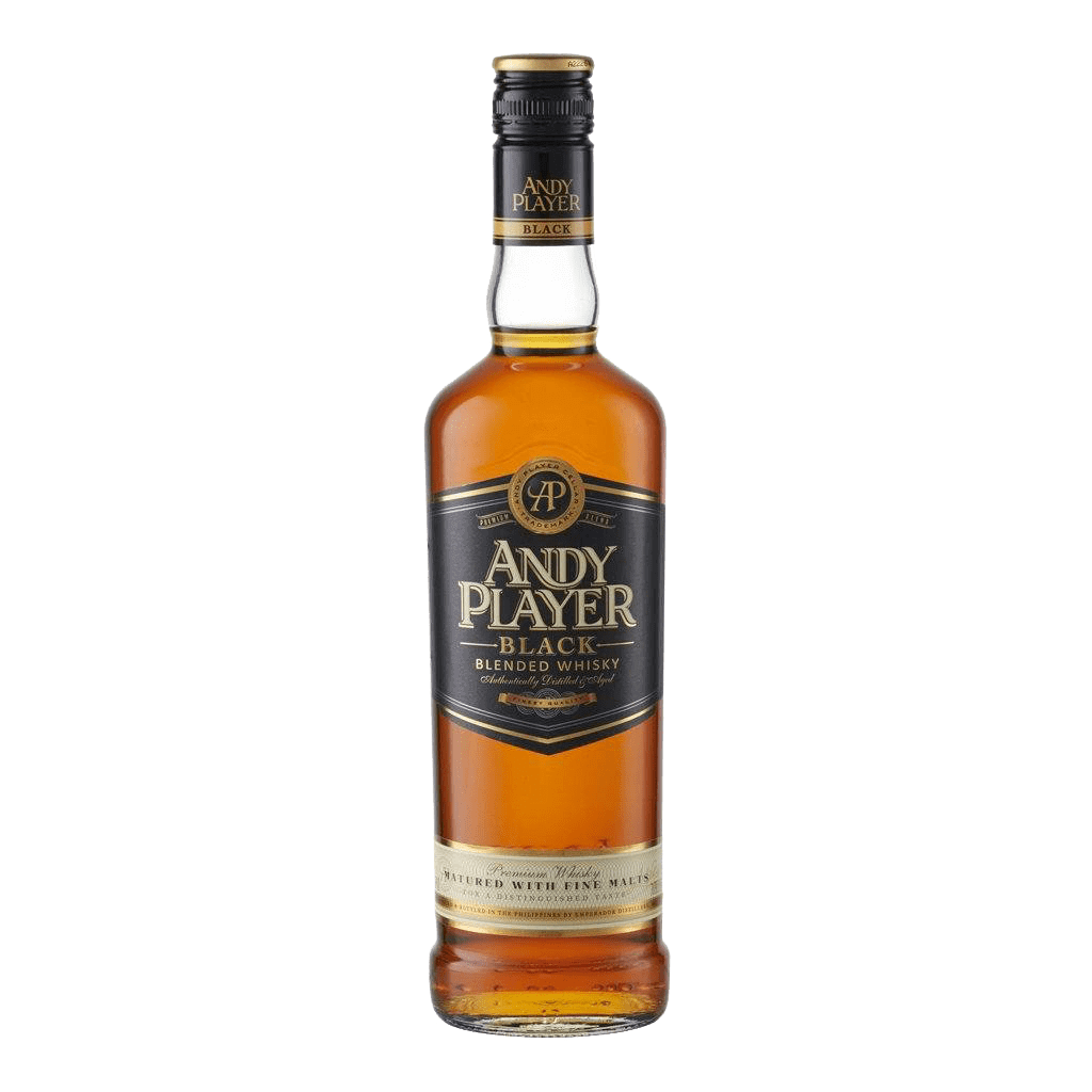 Andy Player Black Blended Whisky 500ml | Boozy.ph
