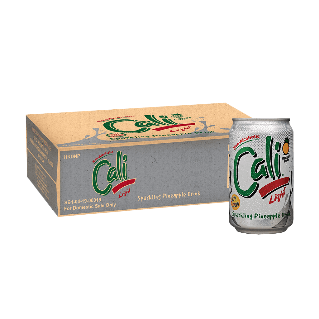 Cali Light Pineapple 330 mL Can Case of 24 - Boozy.ph
