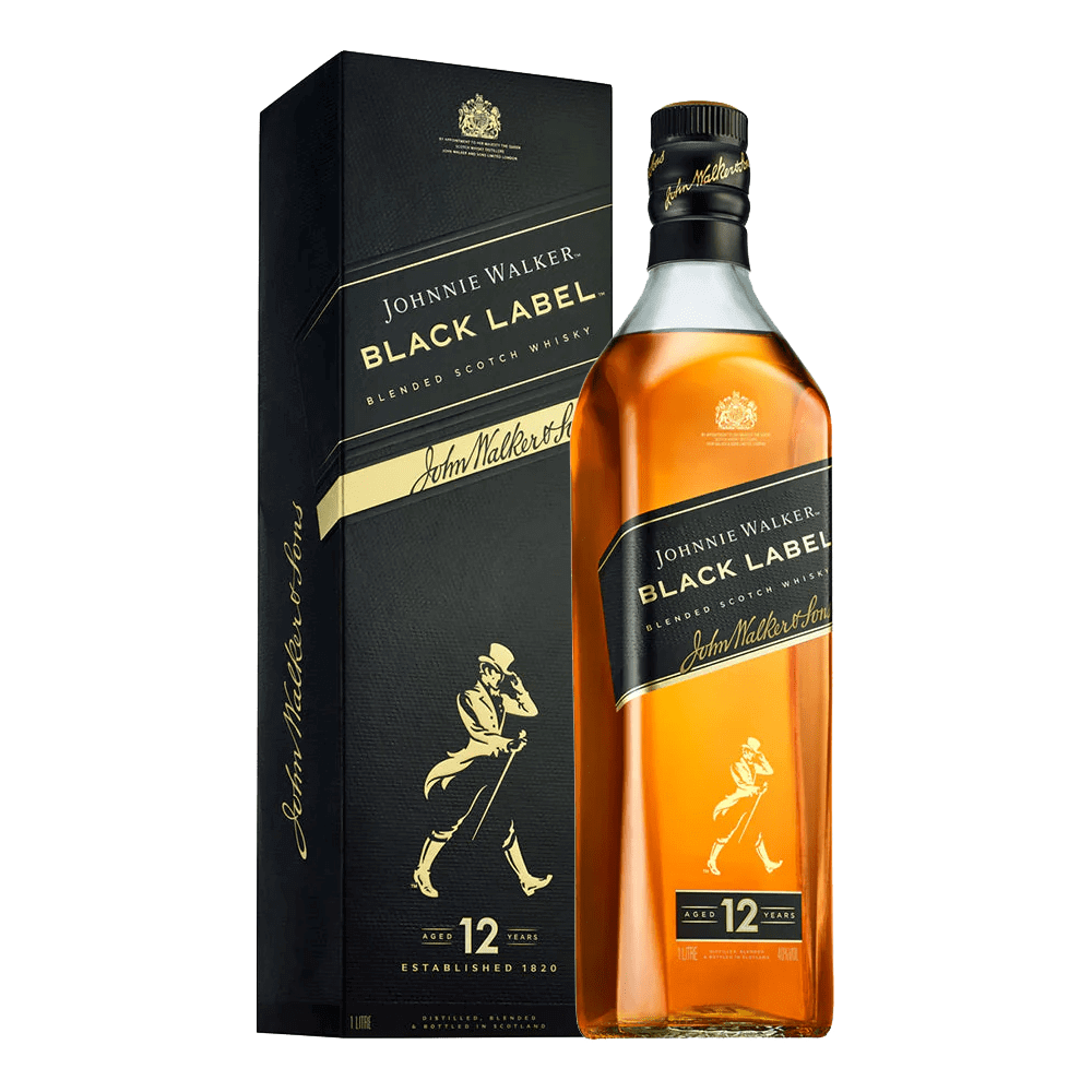 Johnnie Walker Black Label 1L | Boozy.ph | Express Delivery