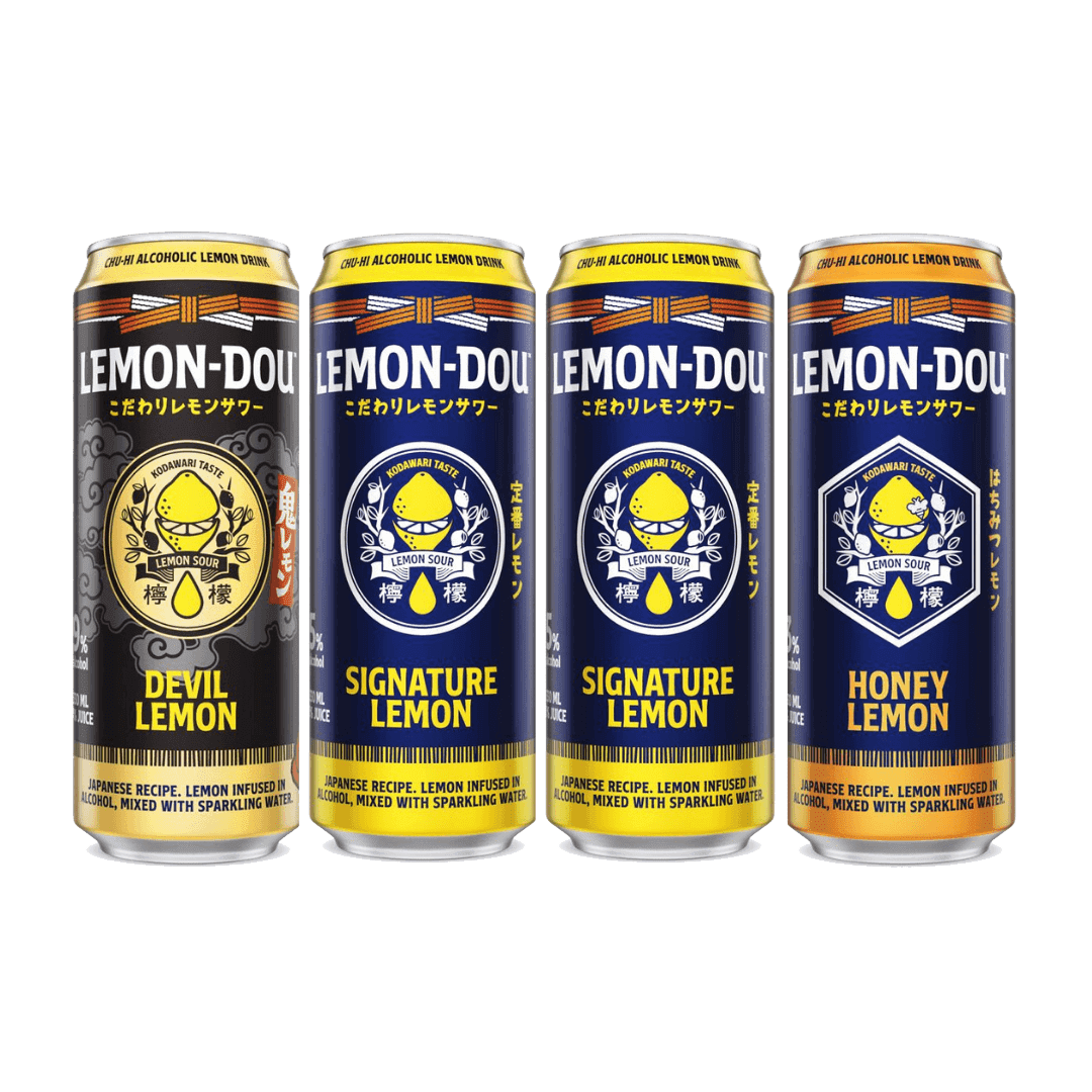 Lemon-dou Chu-Hi 330ml 4-Pack - Boozy.ph