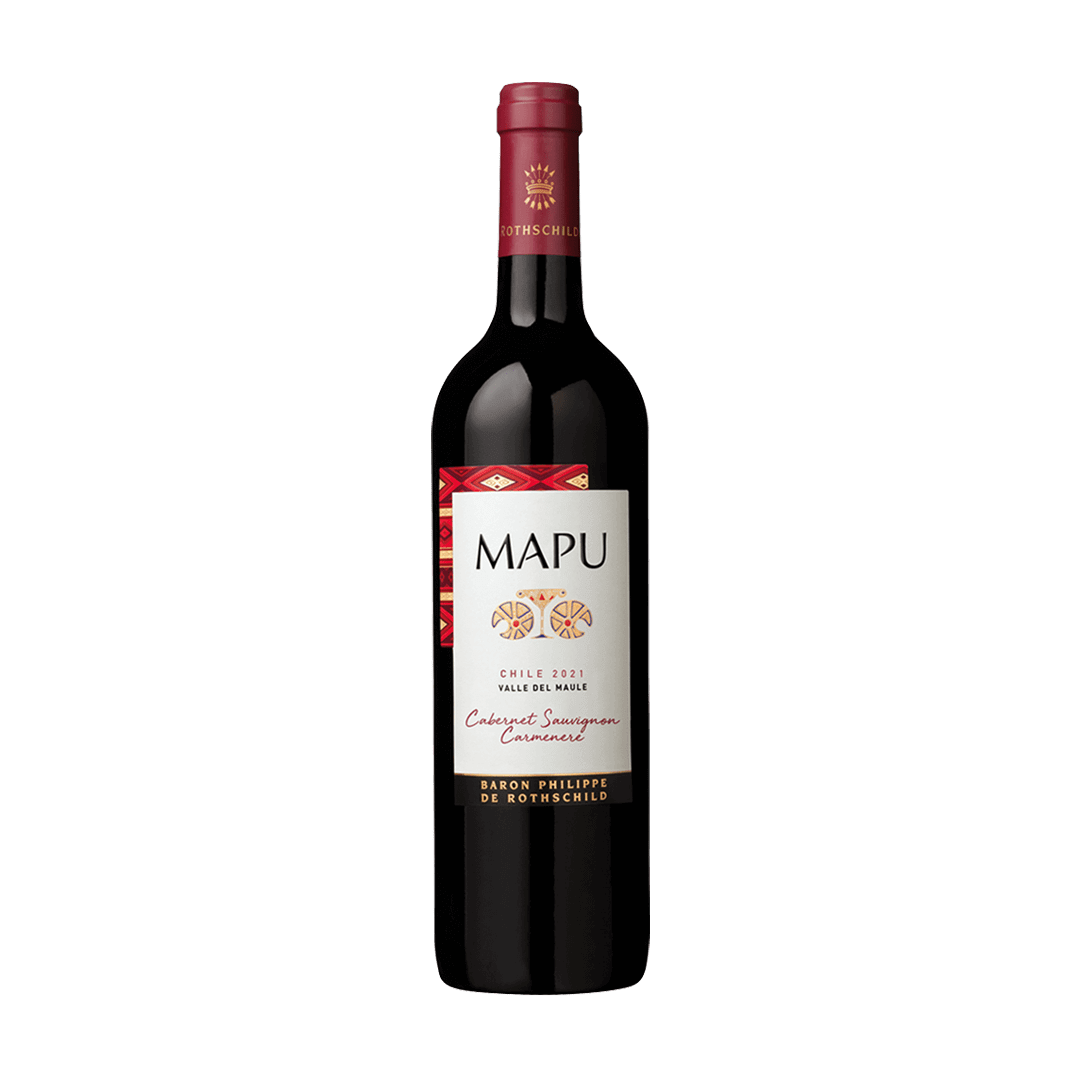 Mapu Cabernet Sauvignon Carmenere Chilean Red Wine 750ml - Boozy.ph