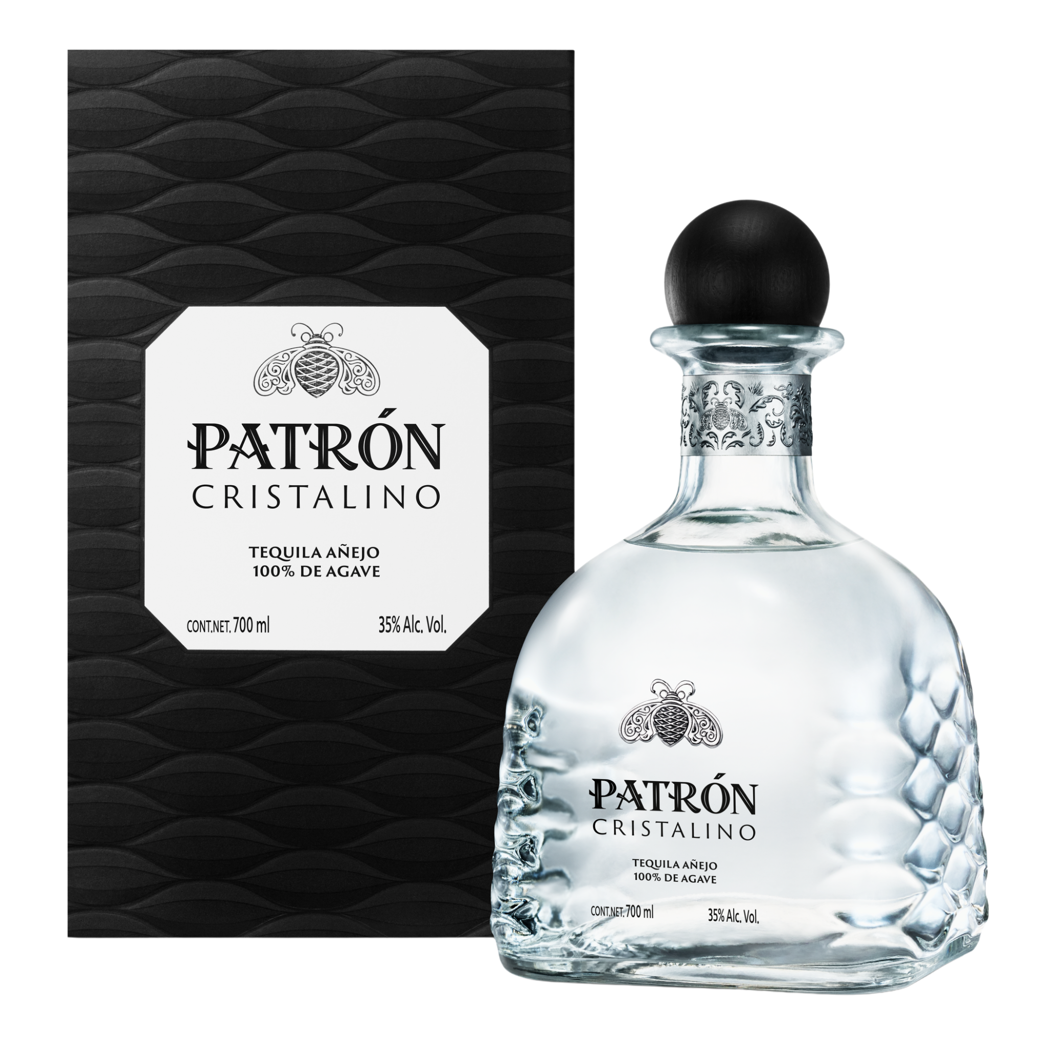 Patron Cristalino Anejo 750ml - Boozy.ph