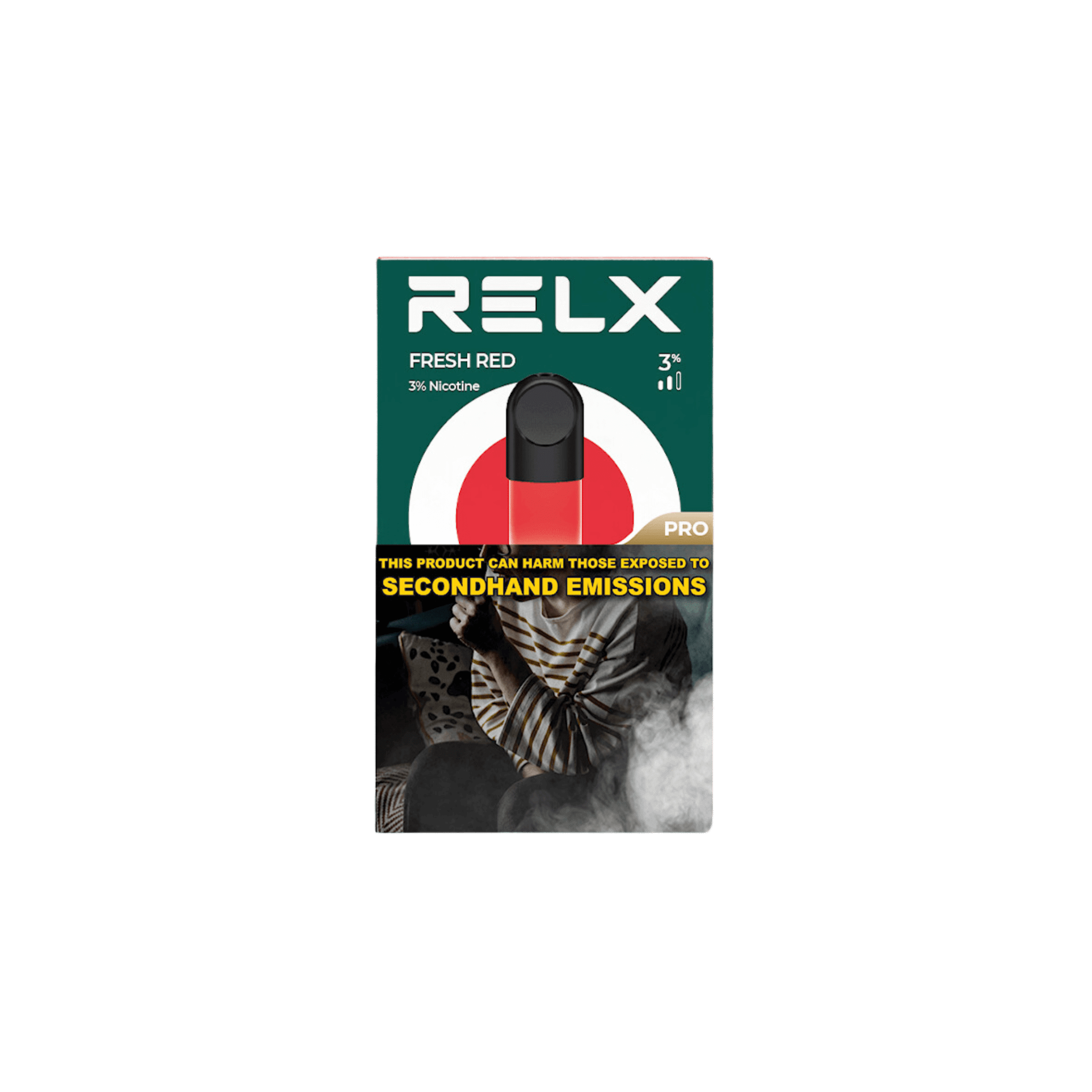 Relx Infinity Pod Fresh Red Single Pod - Boozy.ph