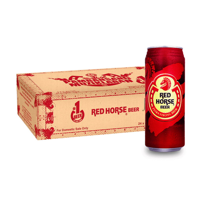 Red Horse Beer 500 mL Can Case of 24 - Boozy.ph