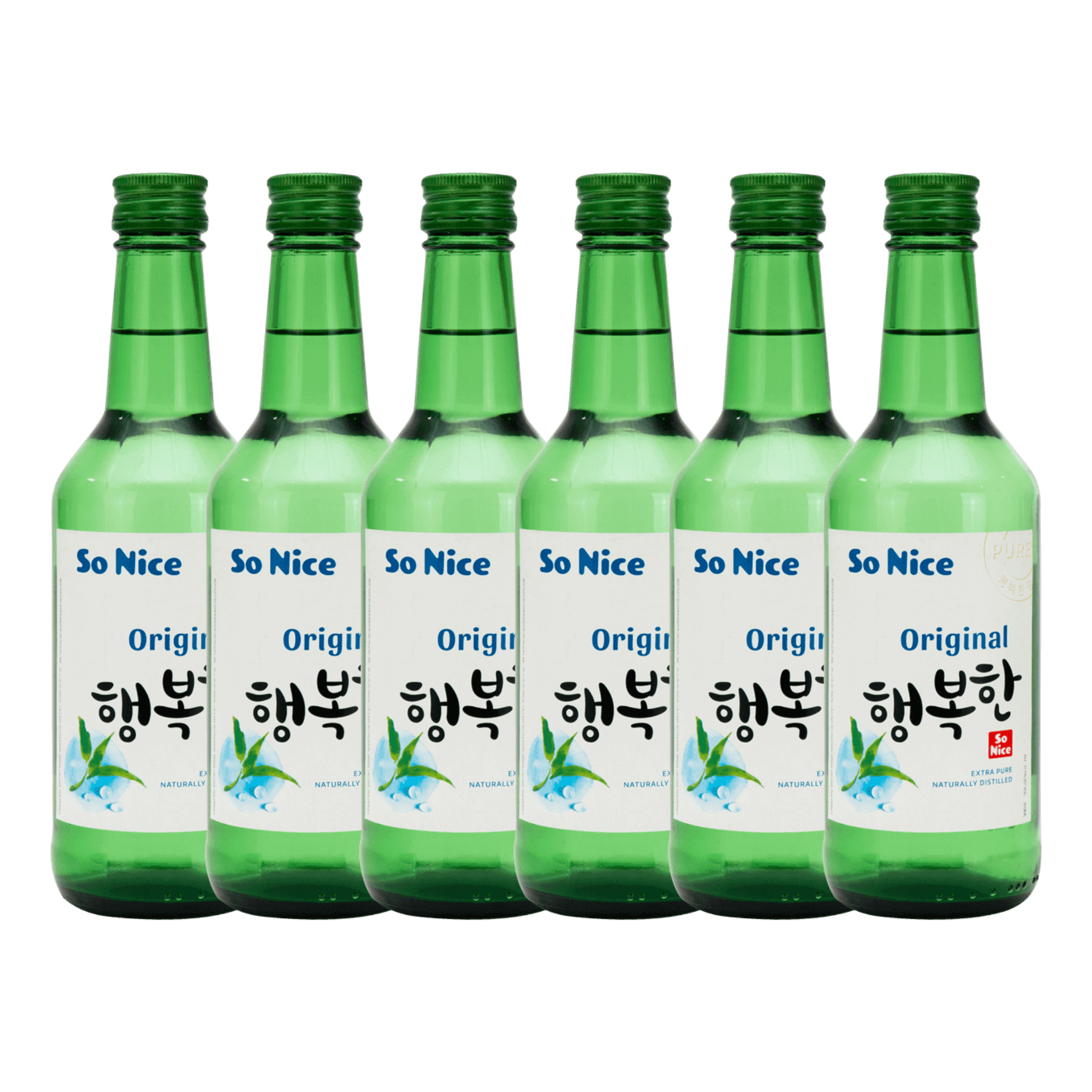 So Nice Original Soju 360ml Bundle of 6 - Boozy.ph