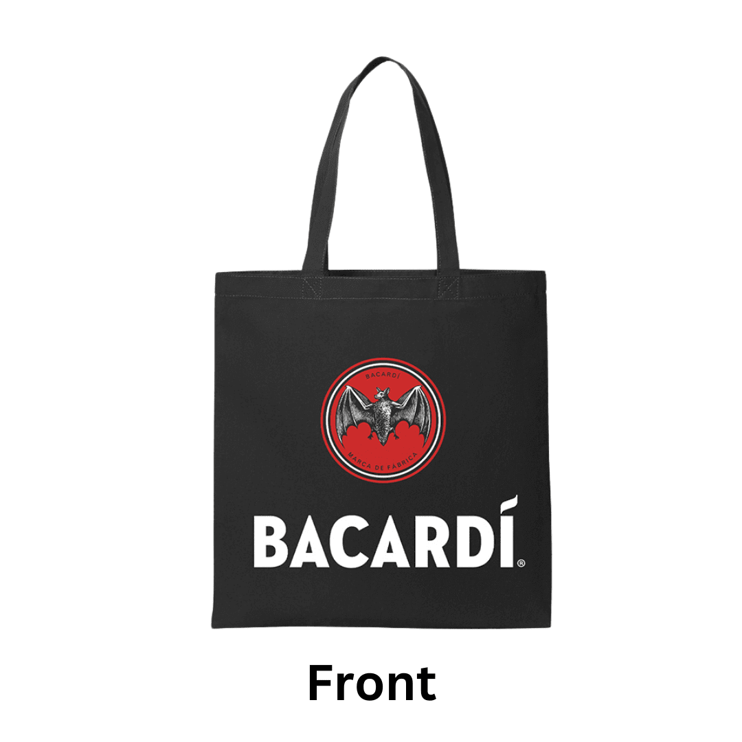 Bacardi Tote Bag Black (Freebie) - Boozy.ph