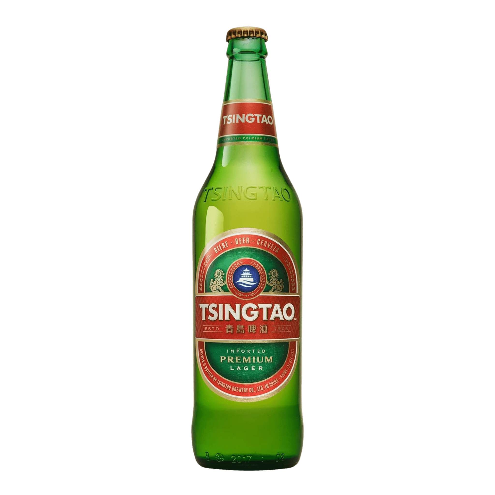 Tsingtao Imported Premium Lager 640ml Bottle - Boozy.ph