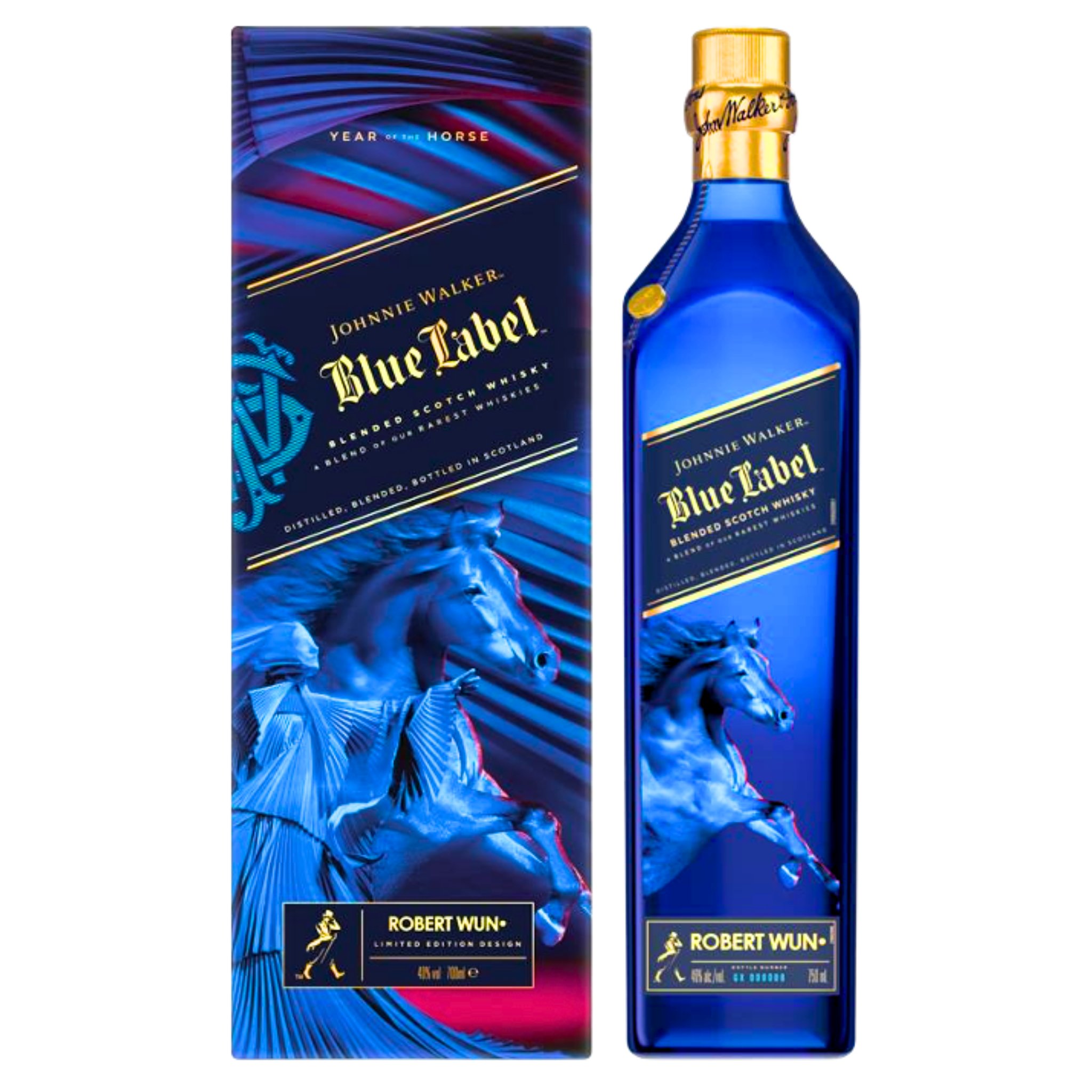 Johnnie Walker Blue Label Robert Wun Limited Edition Design – Lunar Ne ...