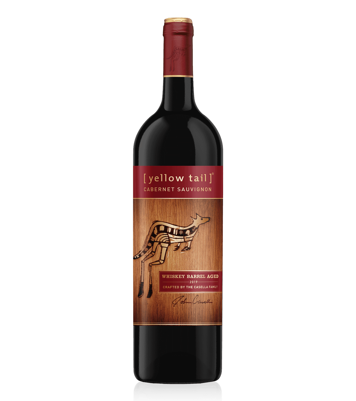 Yellow Tail Whisky Barrel Aged Cabernet Sauvignon 750ml - Boozy.ph