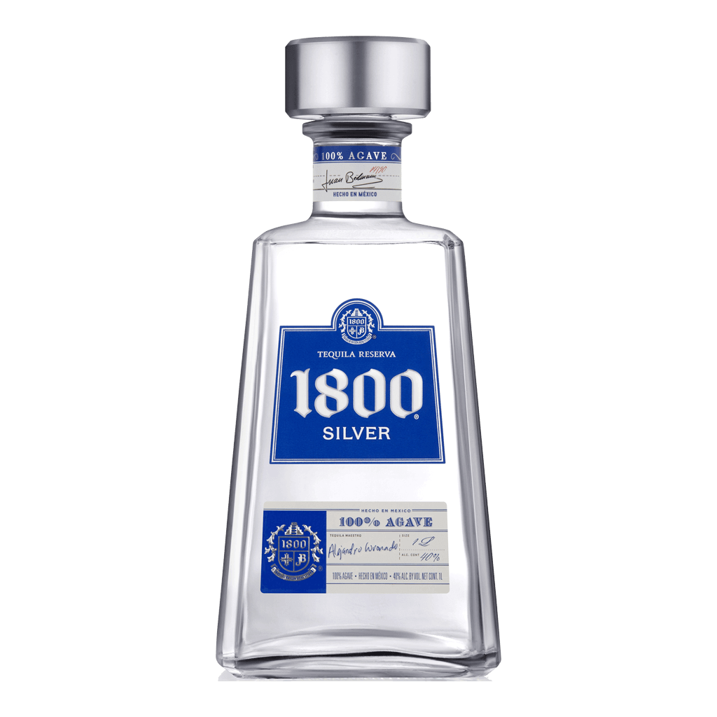 1800 Silver Tequila 750ml - Boozy.ph
