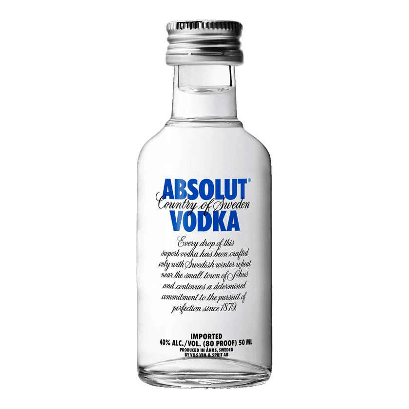 Absolut Vodka 50ml - Boozy.ph