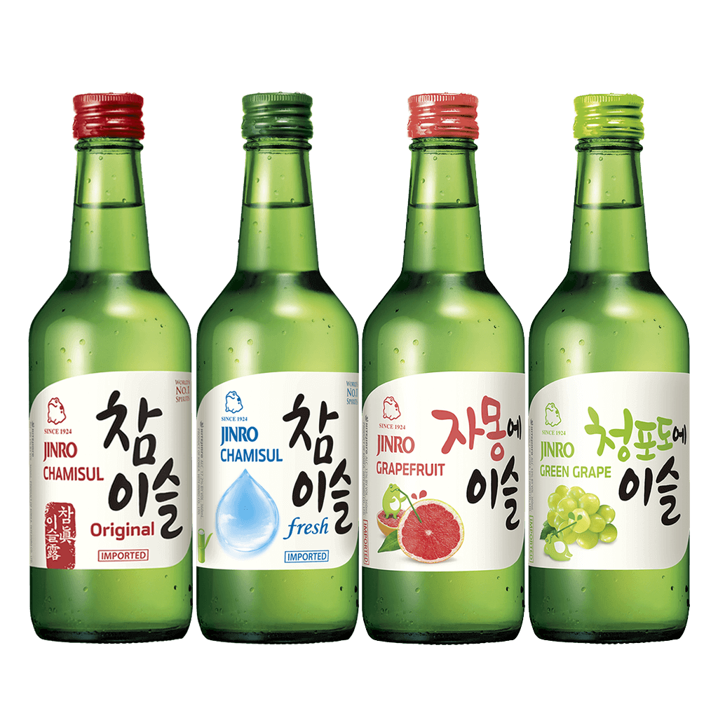 Jinro Chamisul Soju Bundle of 4 - Boozy.ph