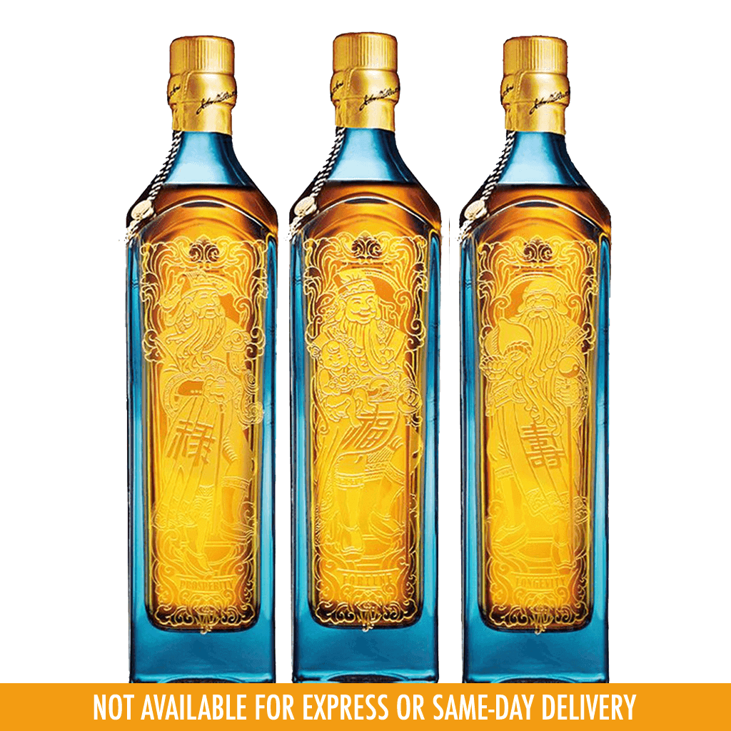 Johnnie Walker Blue Label Three Gods of Wealth 1L Set of 3 – Boozy.ph