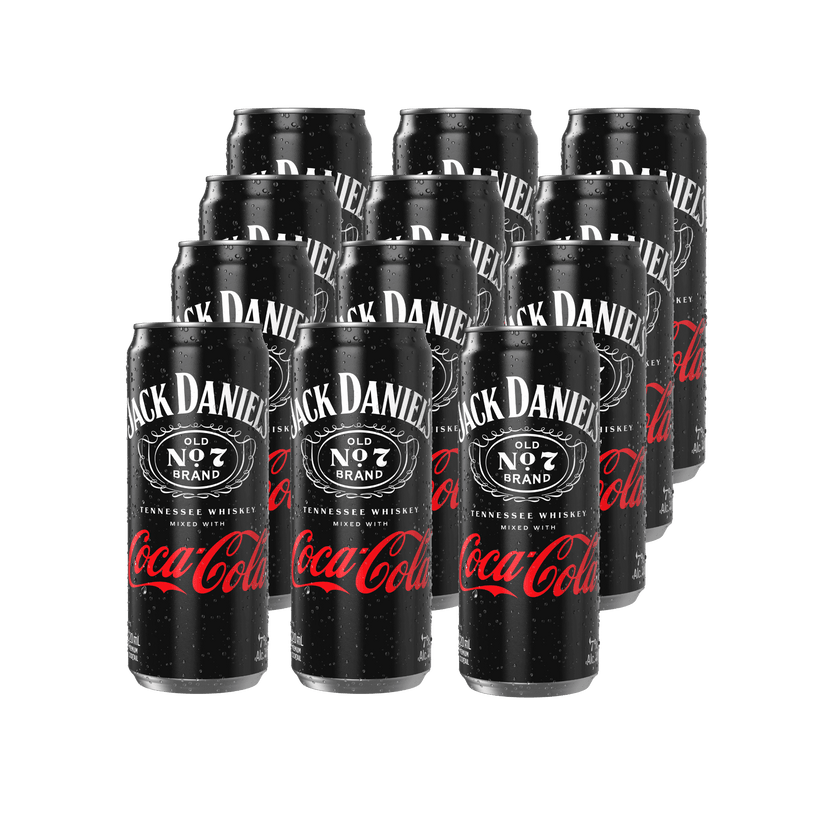 Jack & Coke 320ml Bundle of 12 – Boozy.ph