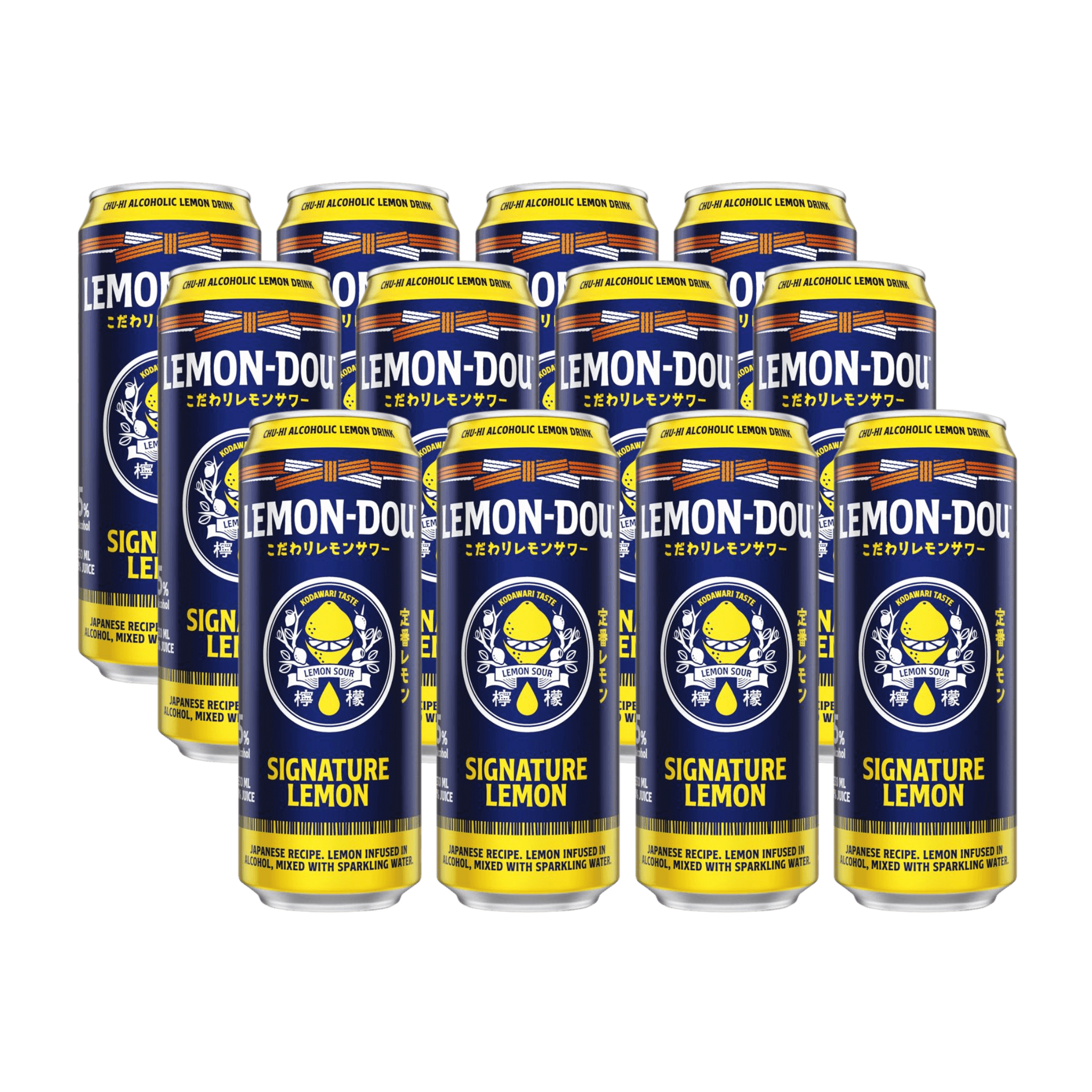 Lemon-dou Signature Lemon 330ml Bundle of 12 - Boozy.ph