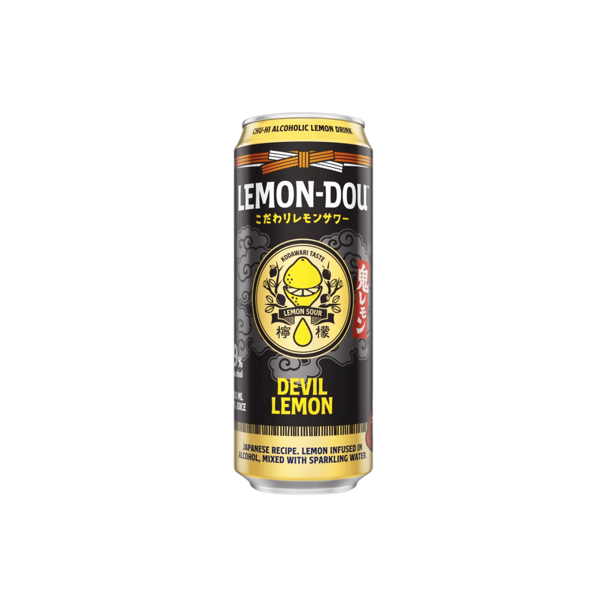 Lemon-dou Devil Lemon - Japanese Chu-Hi - 330ml - Boozy.ph