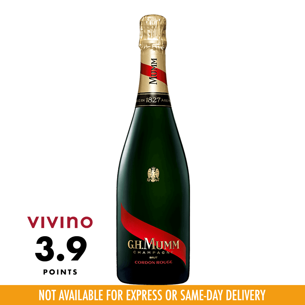 G.H. Mumm Cordon Rouge Brut Champagne 750ml - Boozy.ph