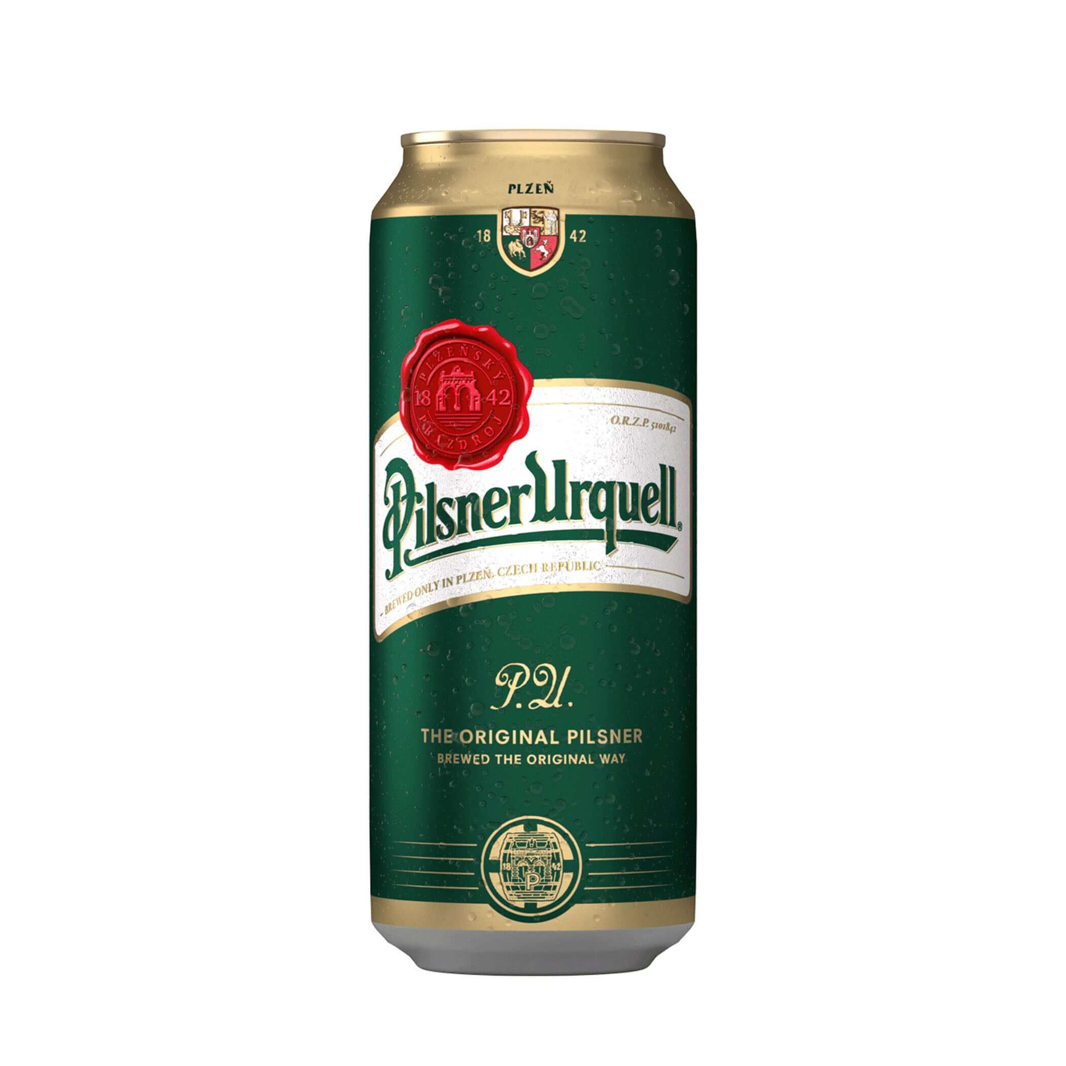 Pilsner Urquell Can - Czech Pilsner Beer - 500ml - Boozy.ph