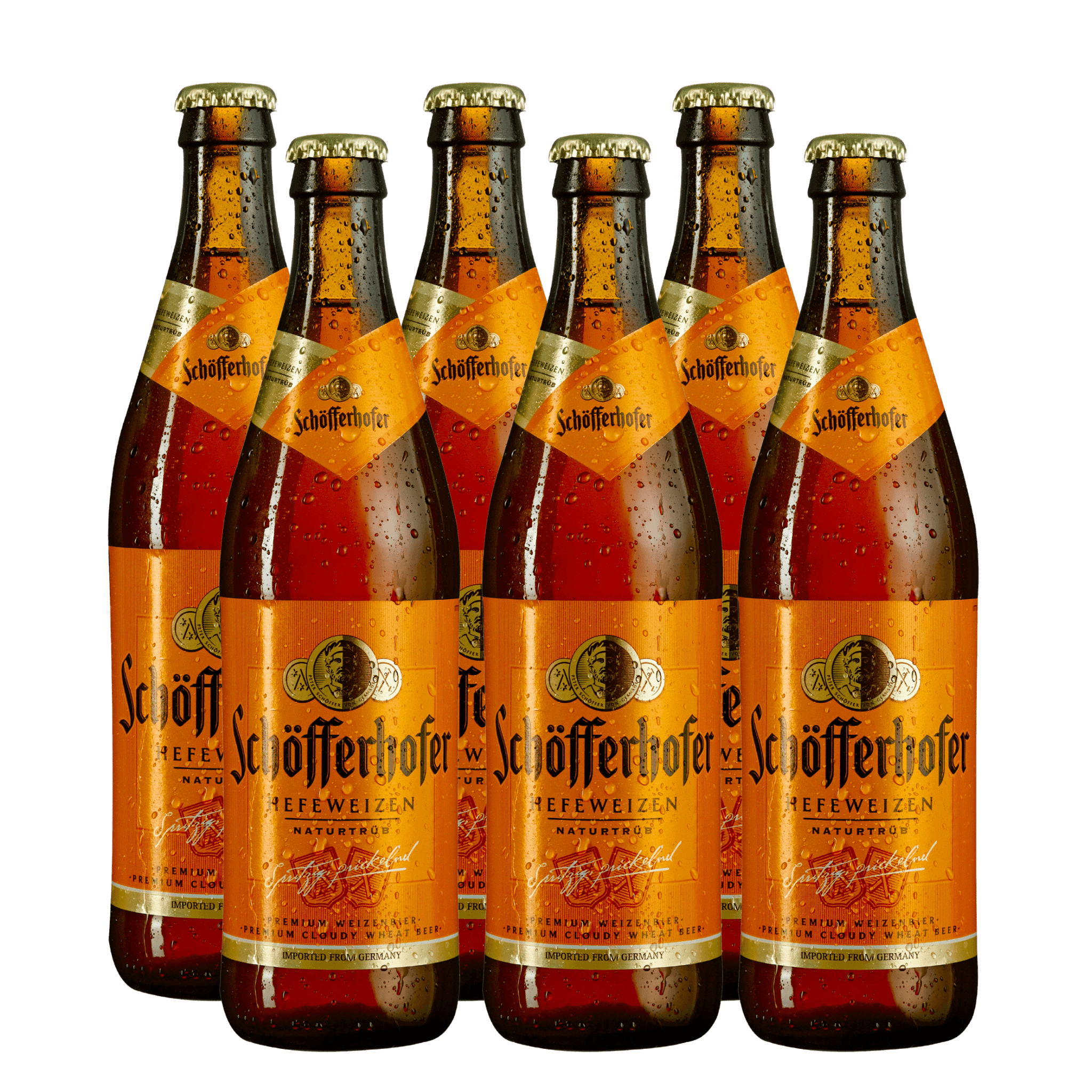 Schöfferhofer Wheat Beer 500ml Bottle Bundle of 6 - Boozy.ph