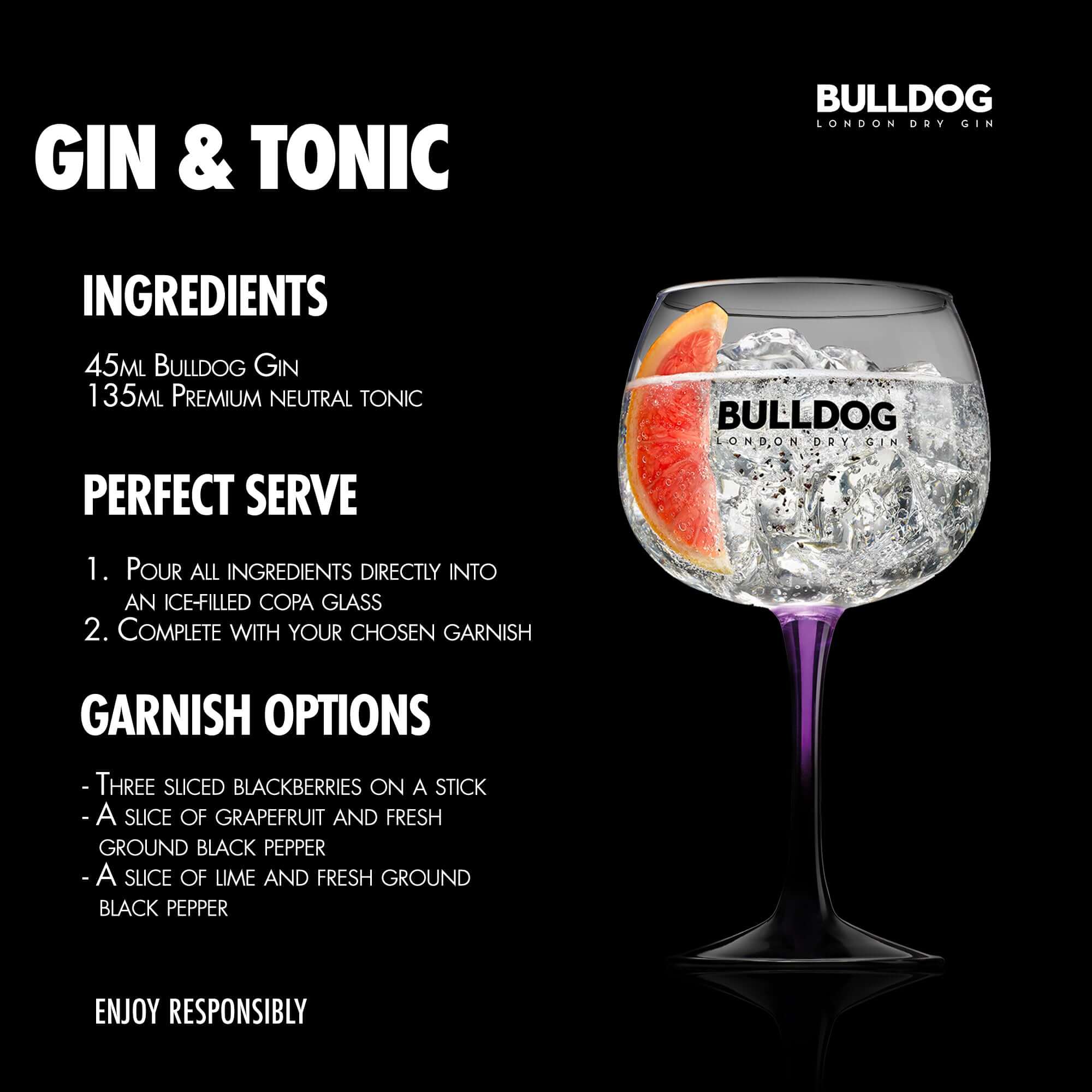 Bulldog Gin 750ml - Boozy.ph