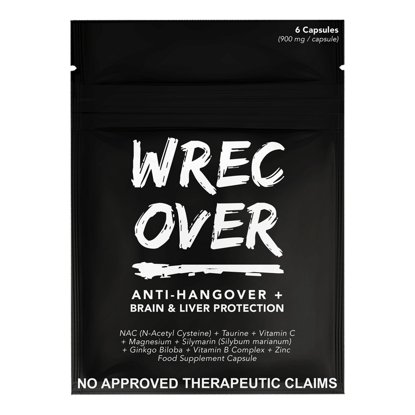 WrecOver On-the-Go (6 capsules) - Boozy.ph