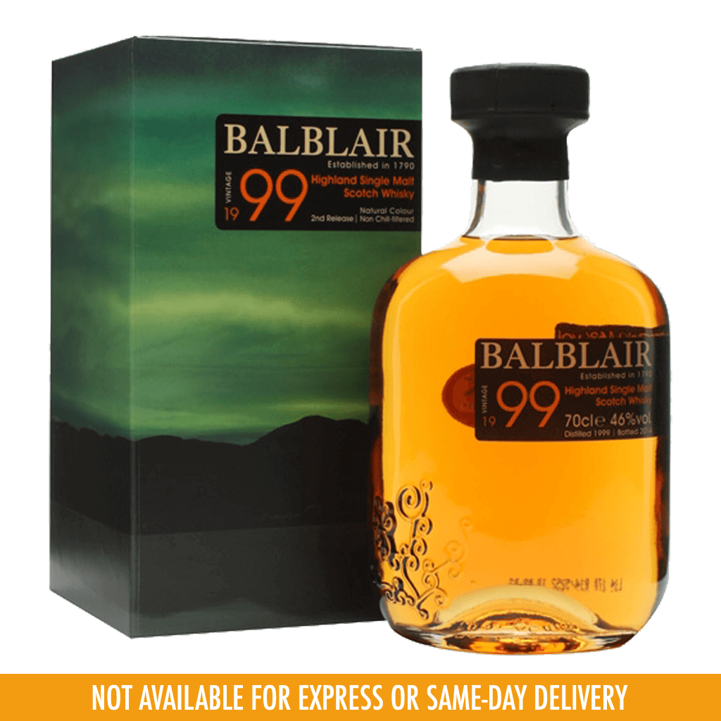 Balblair 1999 Vintage - Highland Single Malt Scotch Whisky - 700ml ...