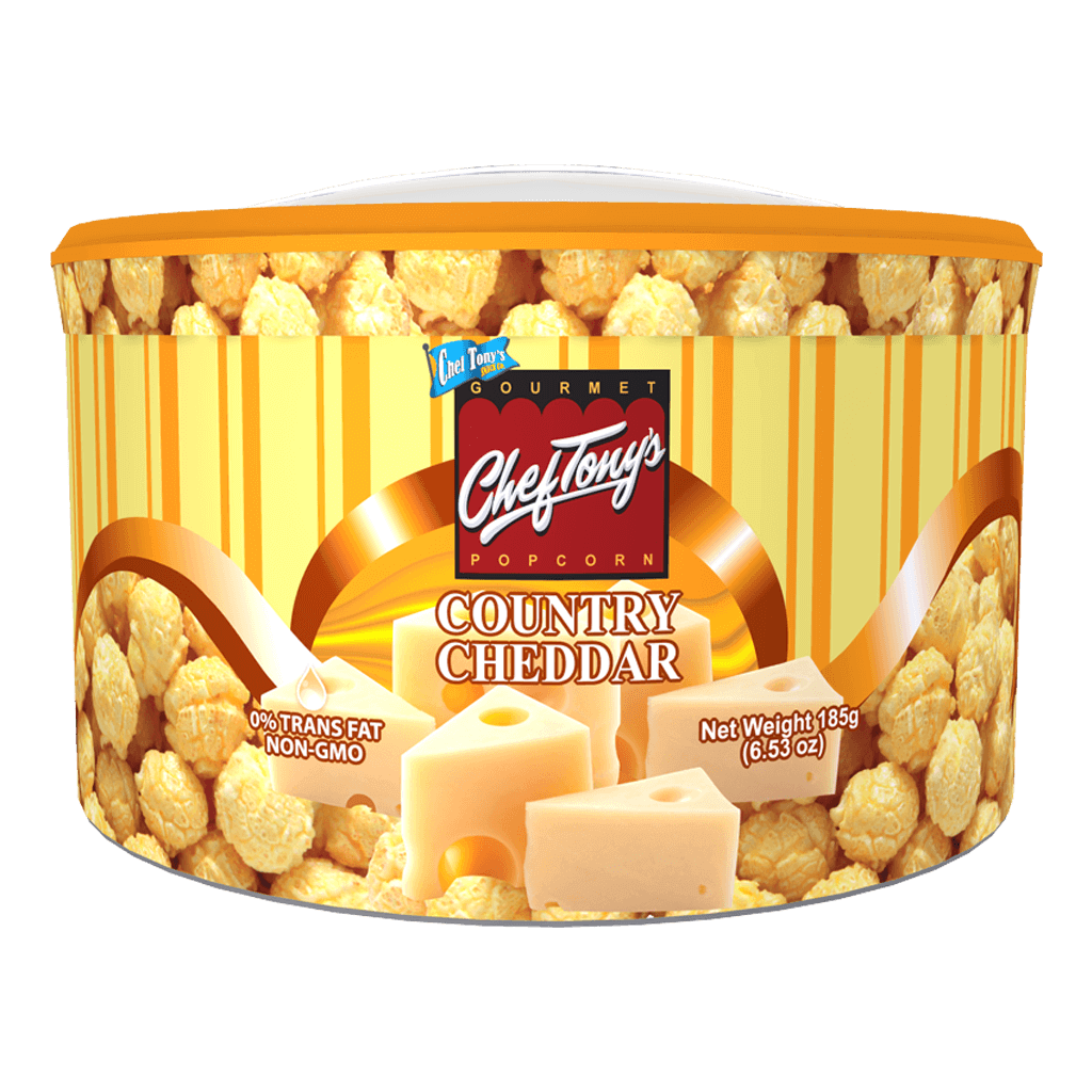 Chef Tony's Country Cheddar Popcorn 185g – Boozy.ph