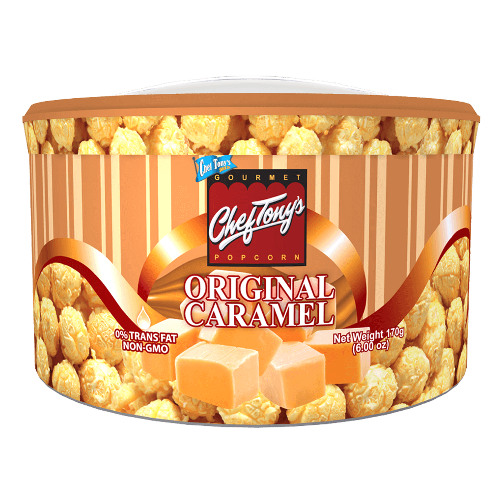 Chef Tony's Original Caramel Popcorn 170g - Boozy.ph
